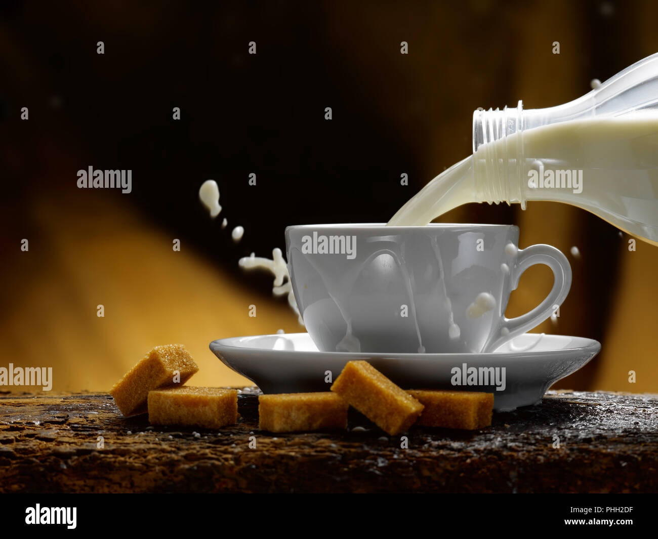 breakfast king, milk splash cookies and many other delights Stock Photo ...