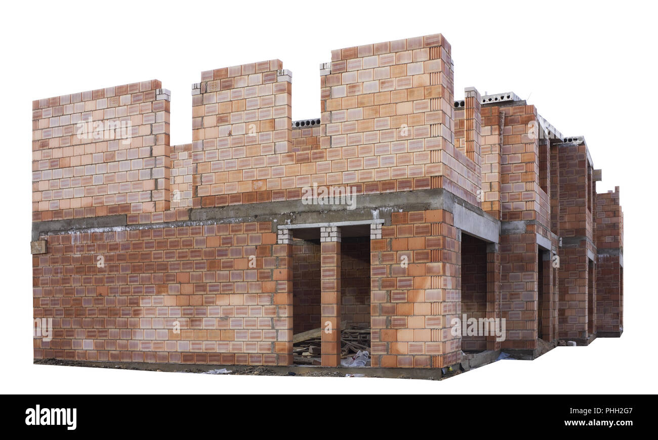 New building construction work Cut Out Stock Images & Pictures - Alamy