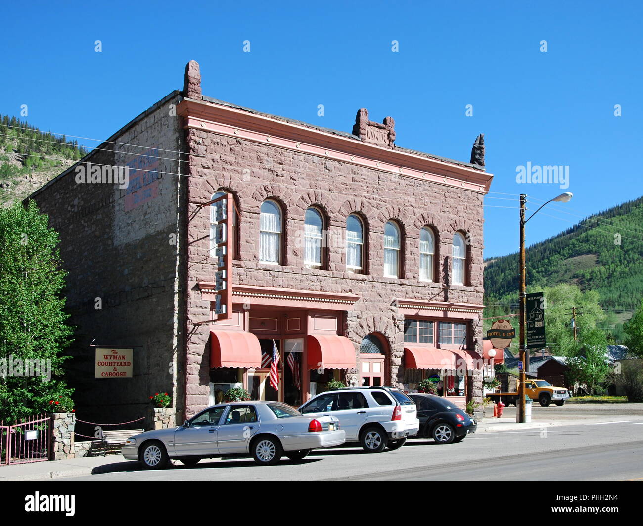 Downtown silverton colorado usa hi-res stock photography and images - Alamy