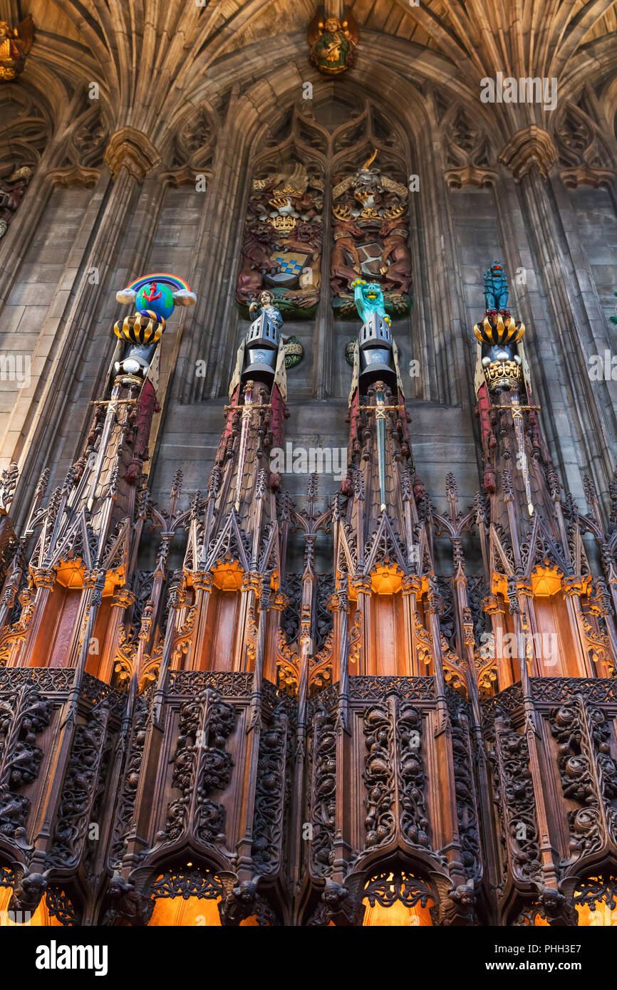 Interior st giles cathedral edinburgh hi-res stock photography and ...