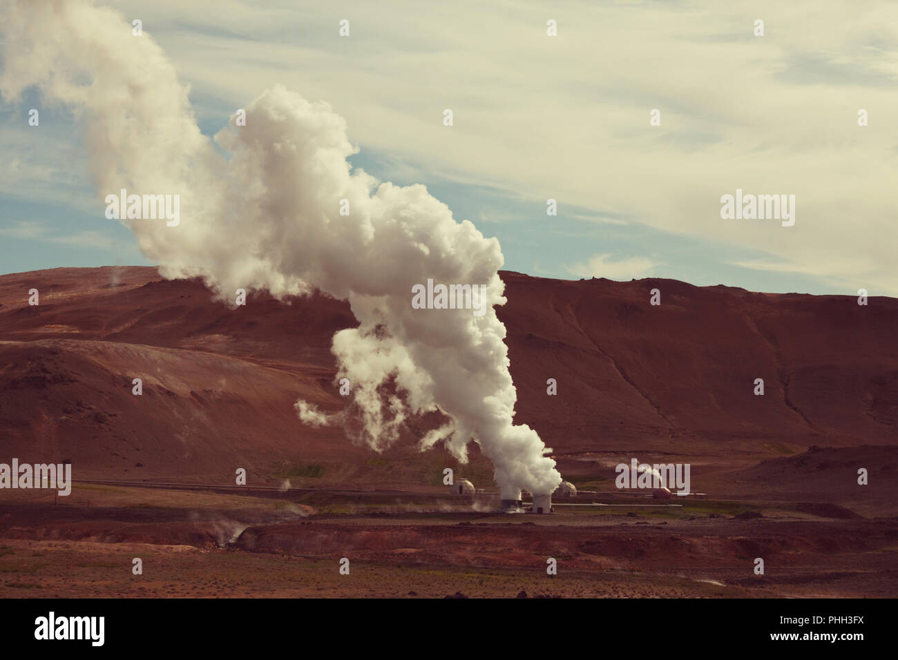 Geothermal industry geothermal production hi-res stock photography and ...
