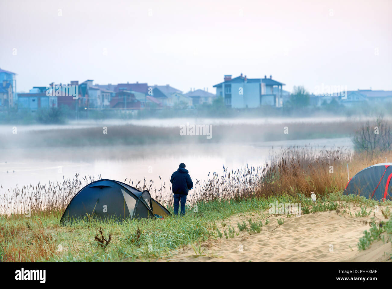 Man near river hi-res stock photography and images - Alamy
