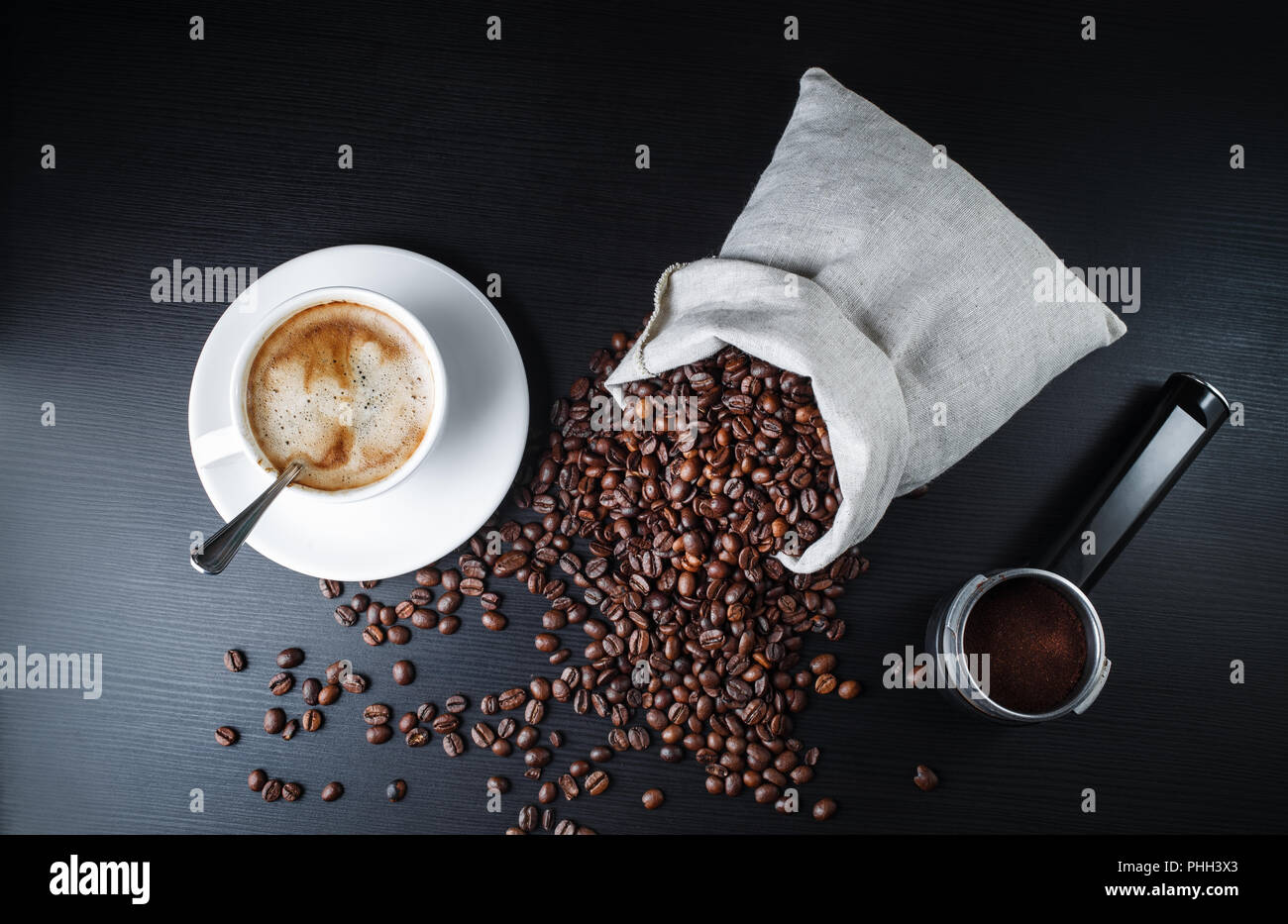 Still life with coffee Stock Photo - Alamy