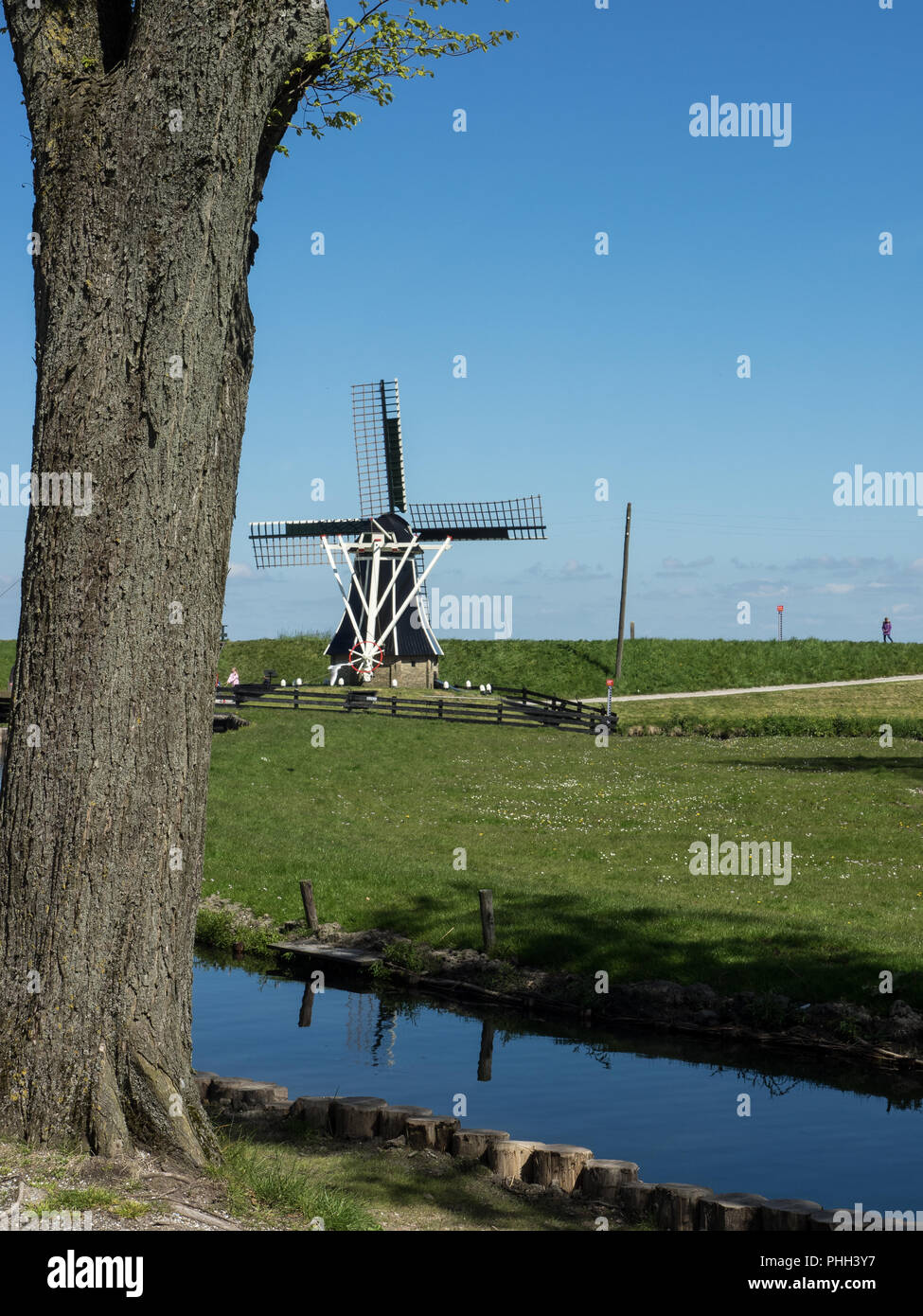 mill in holland Stock Photo - Alamy