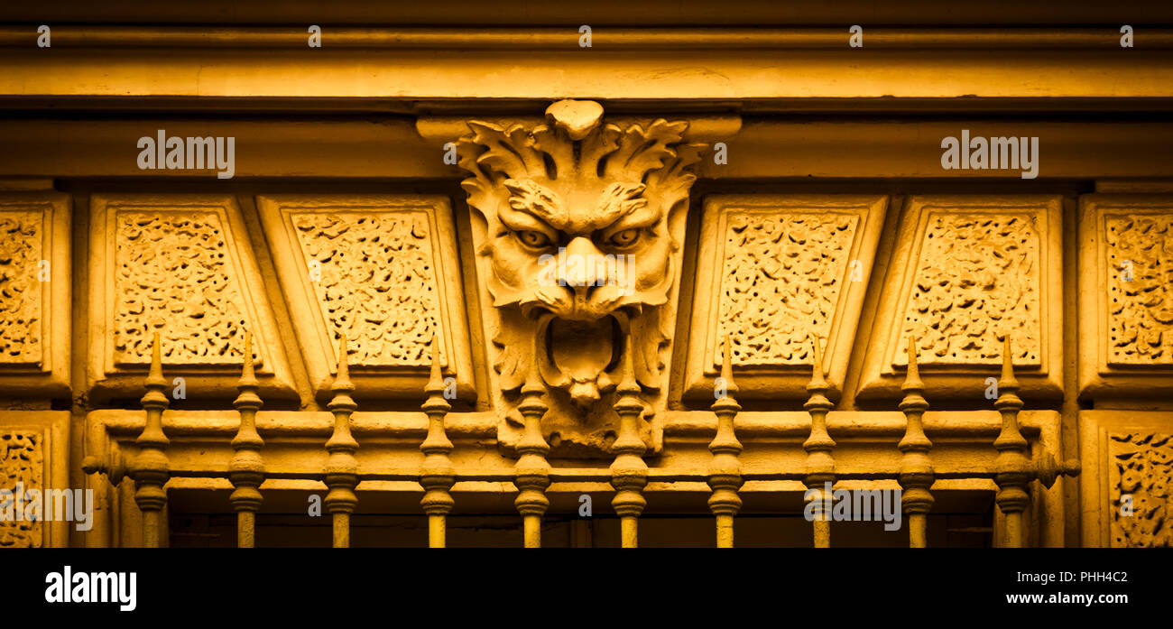 Mask of stone Stock Photo - Alamy
