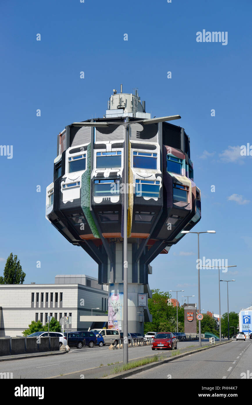 Bierpinsel, Schlossstrasse, Steglitz, Berlin, Deutschland Stock Photo ...