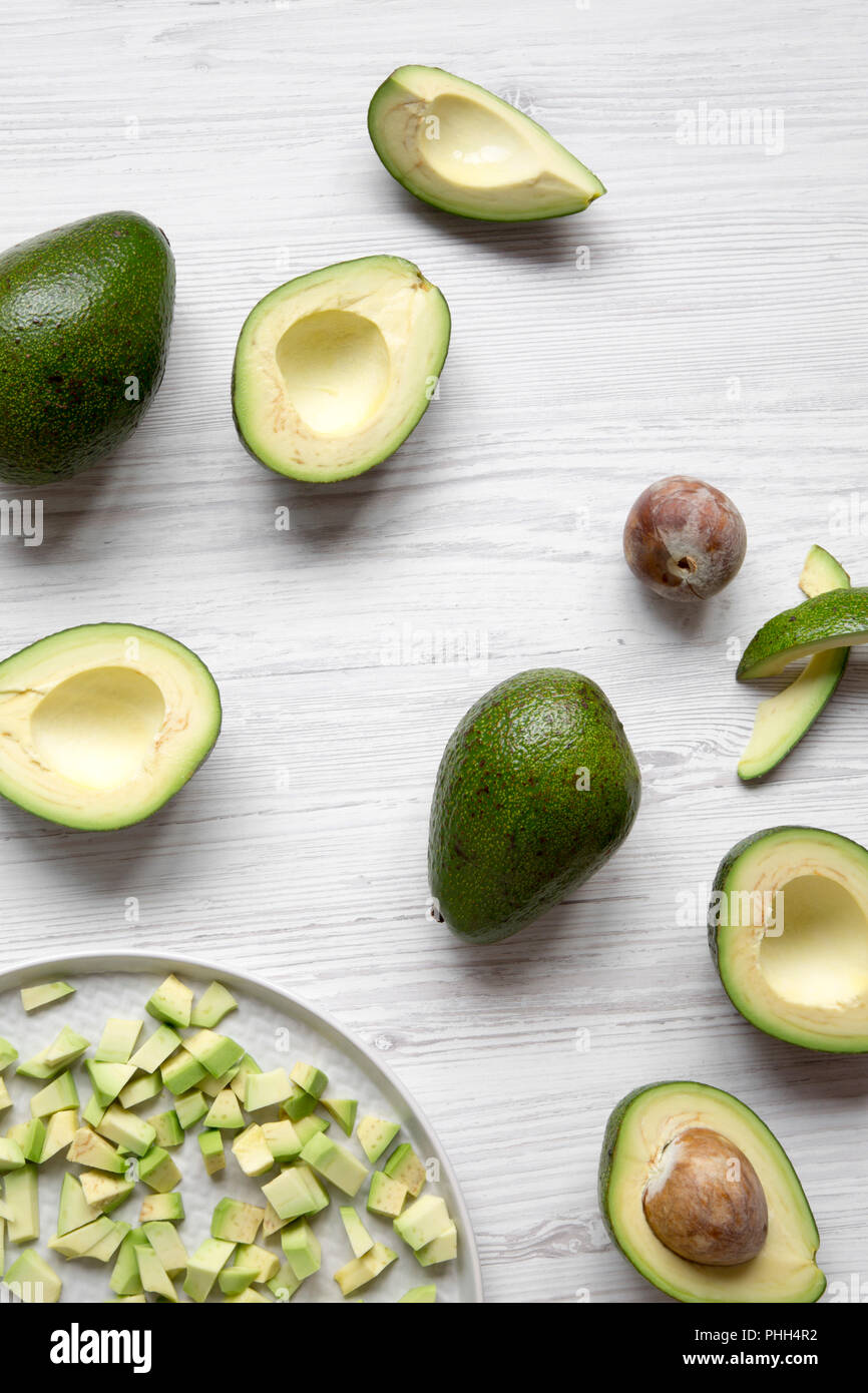 Chopped ripe avocados hi-res stock photography and images - Alamy