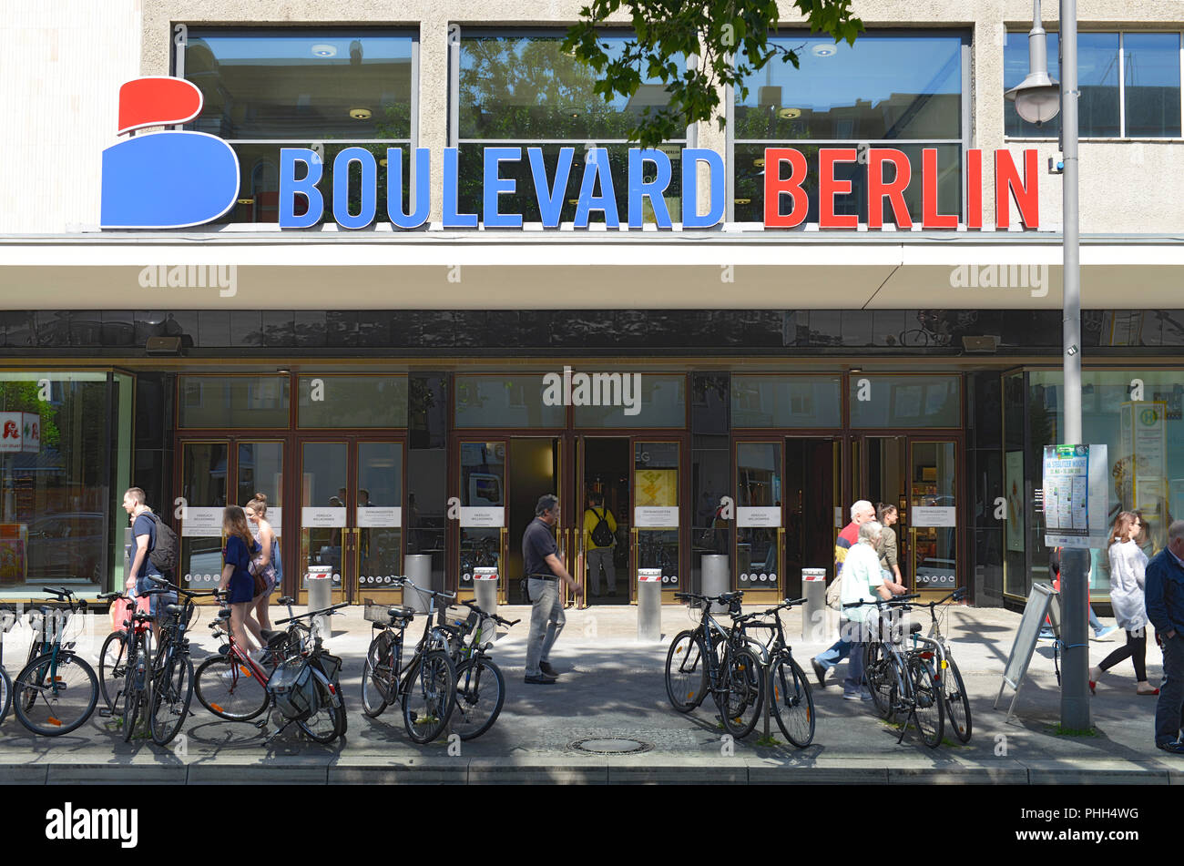 Berlin Germany Shopping Street Schlossstrasse High Resolution Stock ...