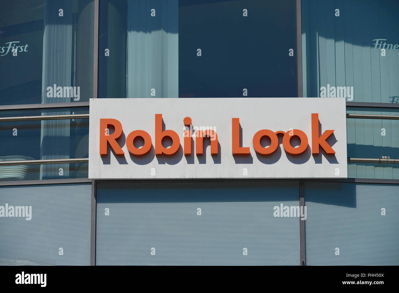 Robin Look, SCC, Schlossstrasse, Steglitz, Berlin, Deutschland Stock ...