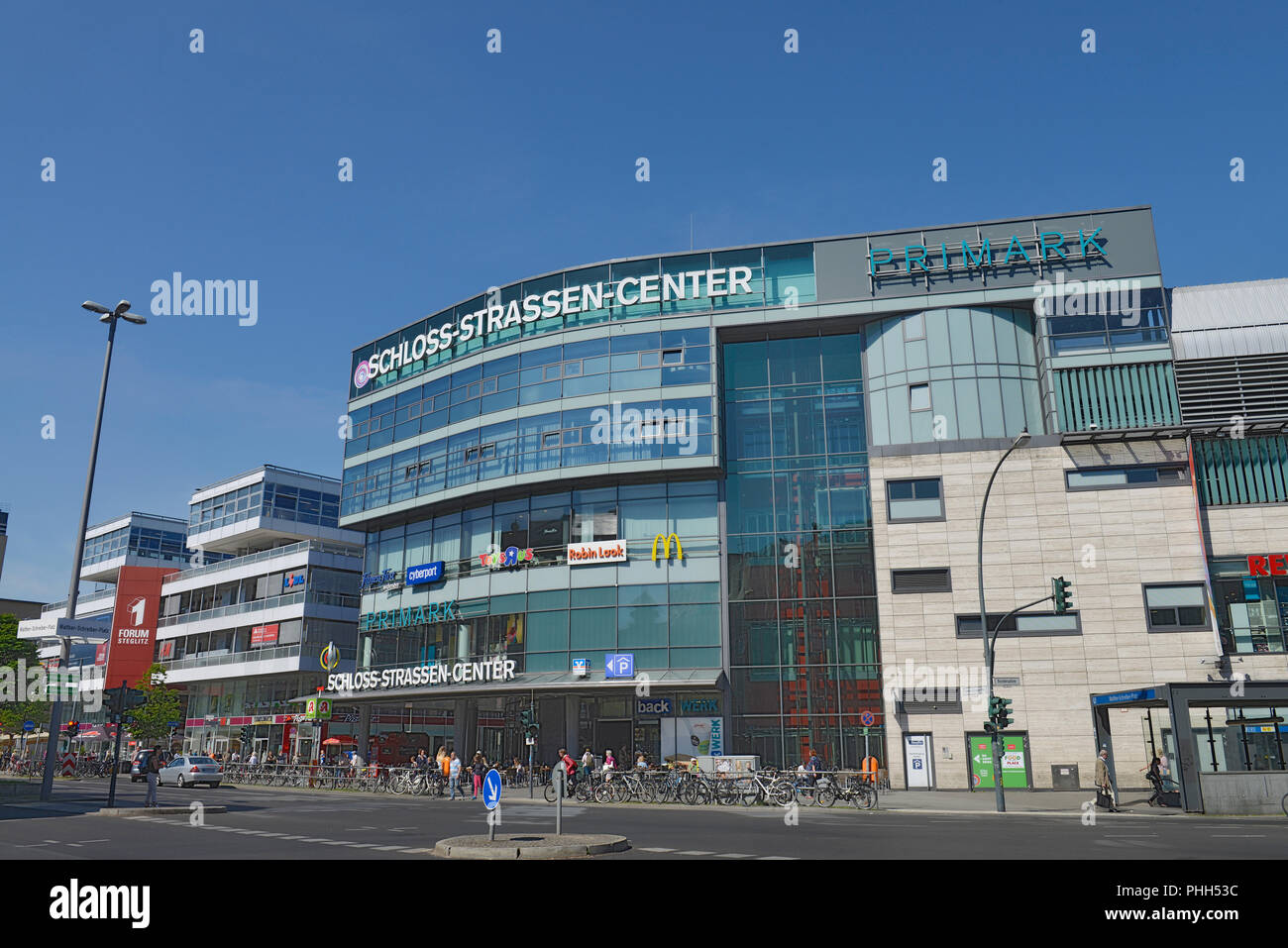 Berlin Germany Shopping Street Schlossstrasse High Resolution Stock ...