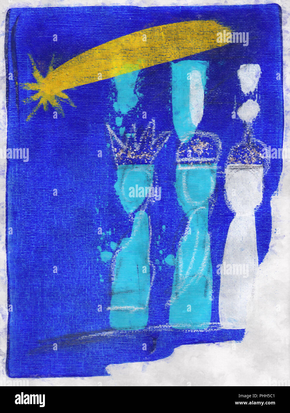 Three wise men painting hi-res stock photography and images - Alamy