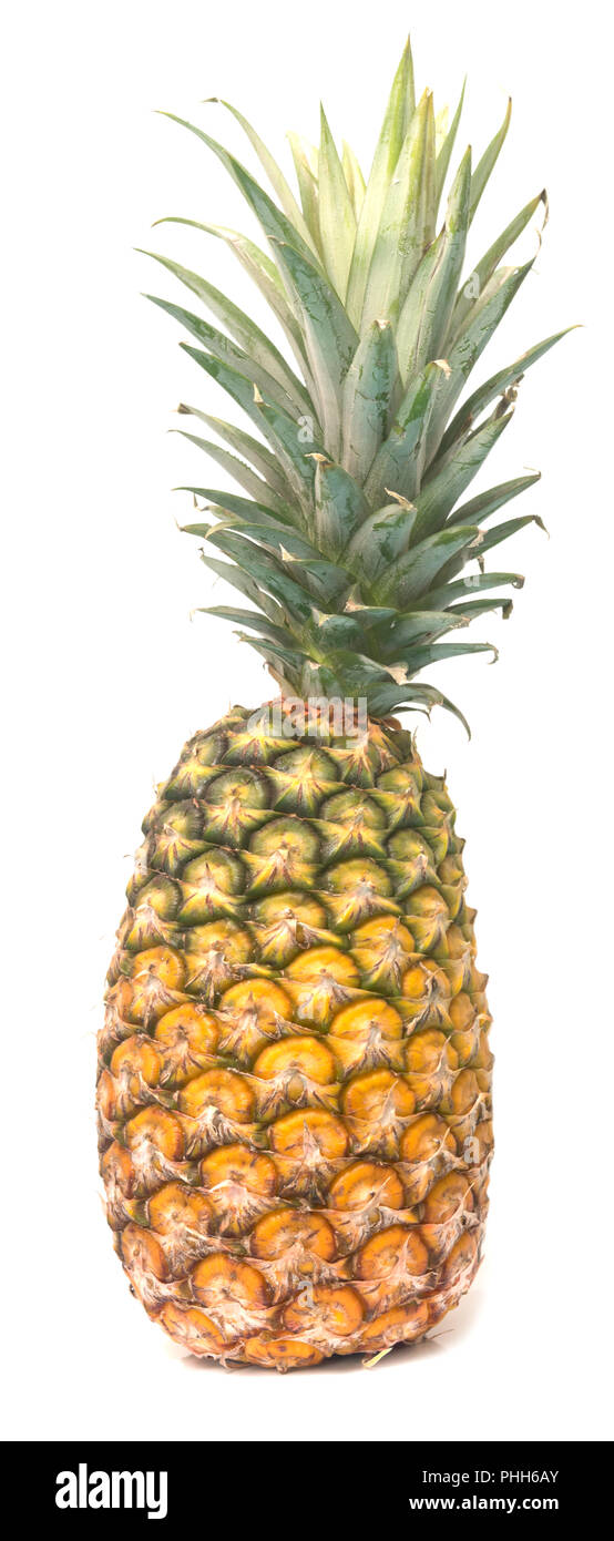 Pineapple on white Stock Photo - Alamy