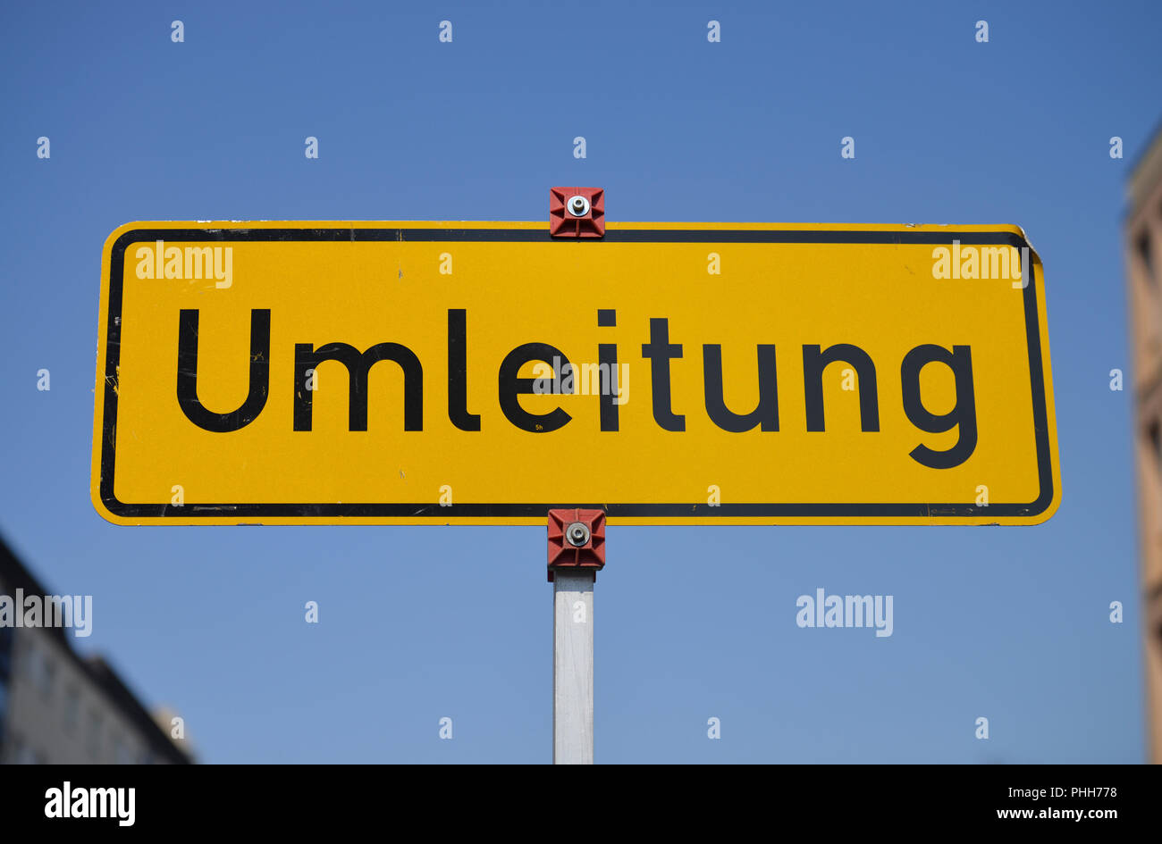 Umleitung hi-res stock photography and images - Alamy