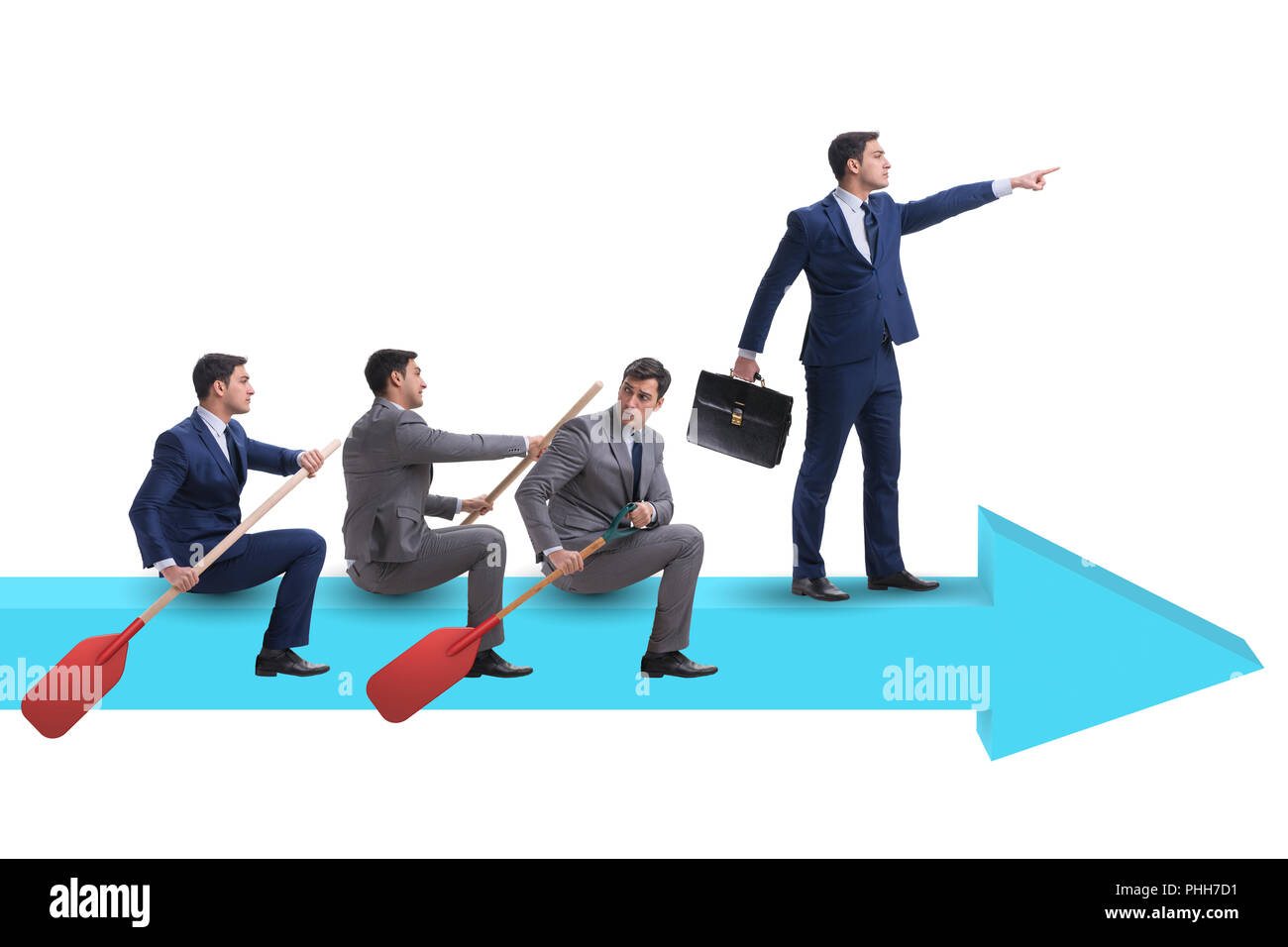 Chart influence concept Cut Out Stock Images & Pictures - Alamy