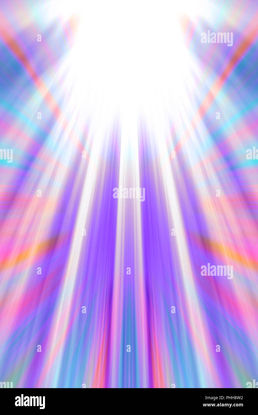 Colourful light beams background Stock Photo - Alamy