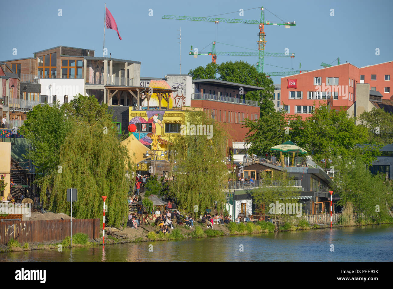 Holzmarkt, Holzmarktstrasse, Friedrichshain, Berlin, Deutschland Stock ...