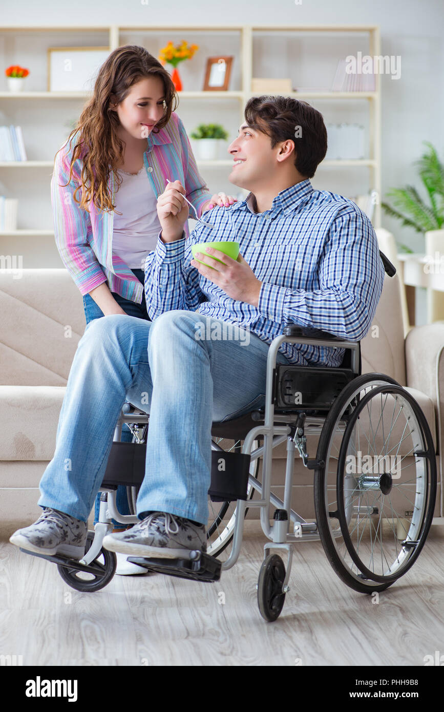 Family caregiving at home hi-res stock photography and images - Alamy