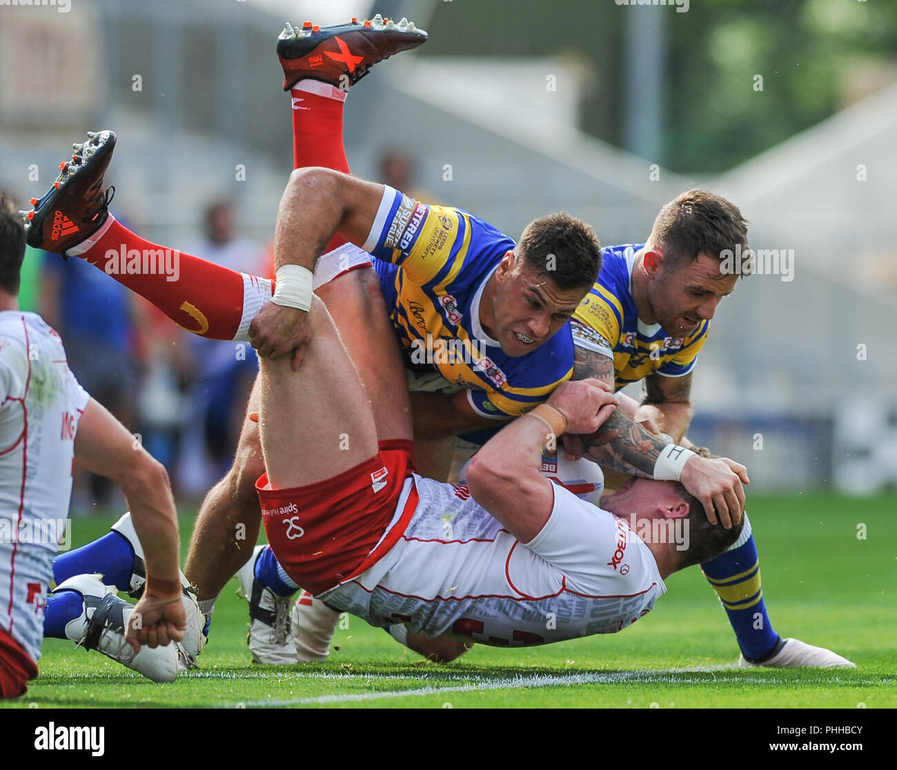 Rugby league ball feet hi-res stock photography and images - Alamy