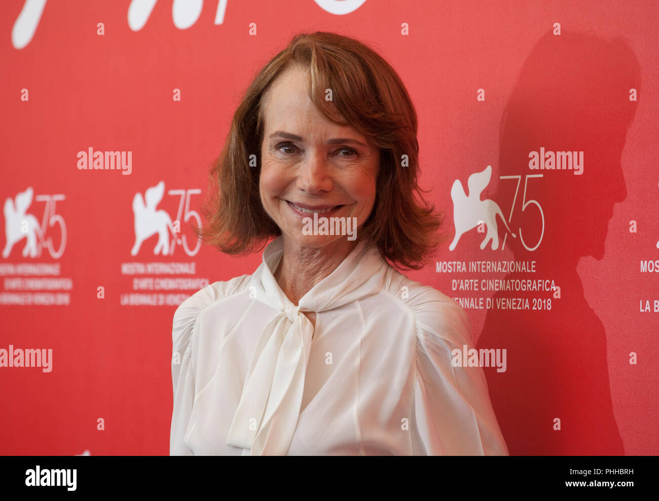 Venice, Italy. 1st September, 2018. Jessica Harper at the photocall for ...