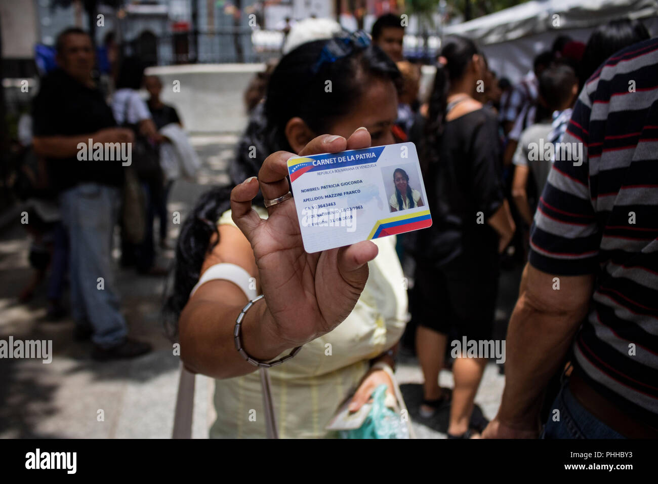 Caracas, Venezuela. 31st Aug, 2018. 31.08.2018, Venezuela, Caracas: A ...