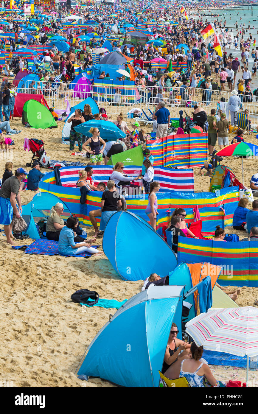 Bournemouth, Dorset, UK. 1st Sep 2018. UK weather: hot sunny day at ...