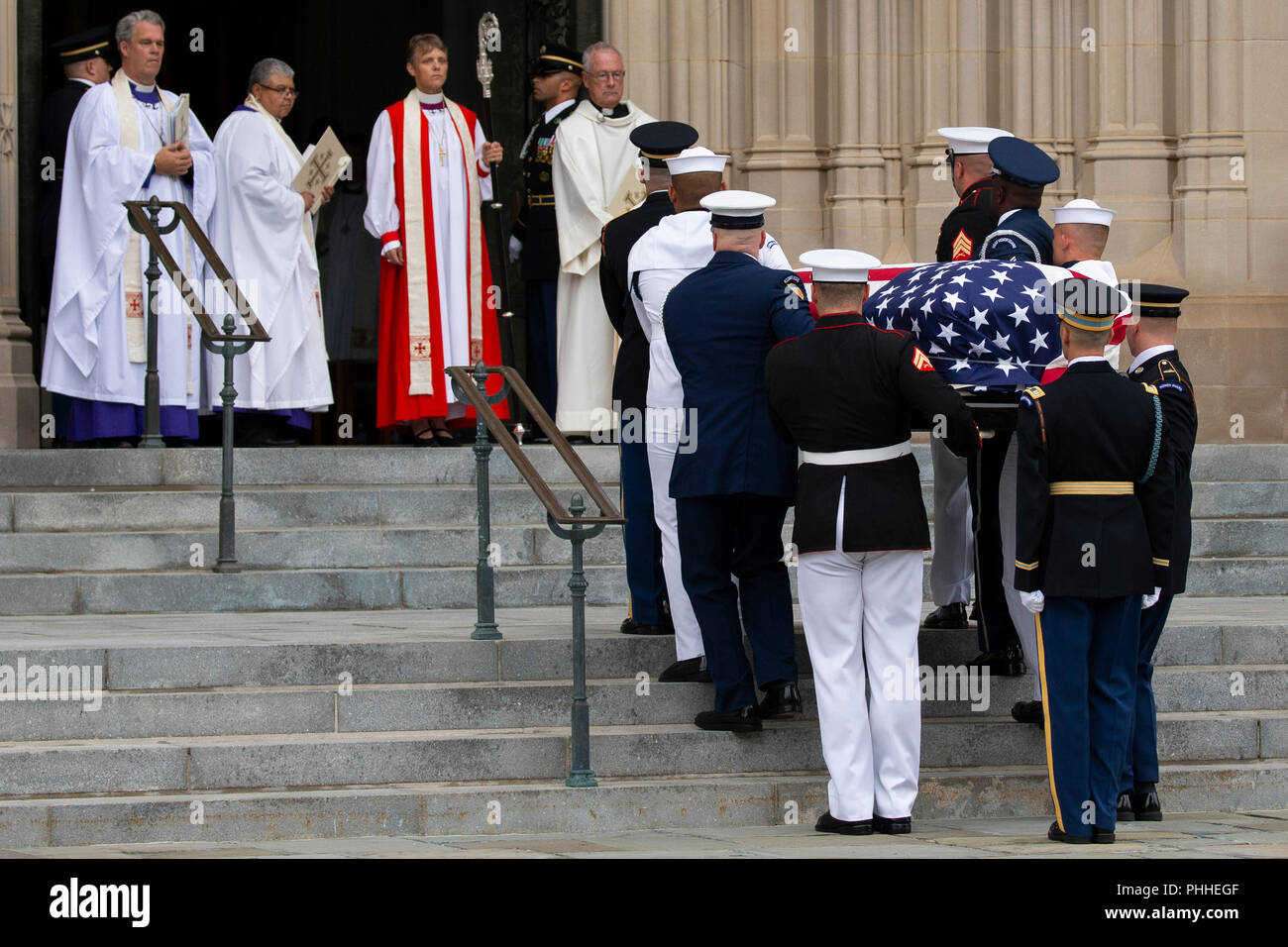 Washington, United States Of America. 01st Sep, 2018. A Military Honor ...