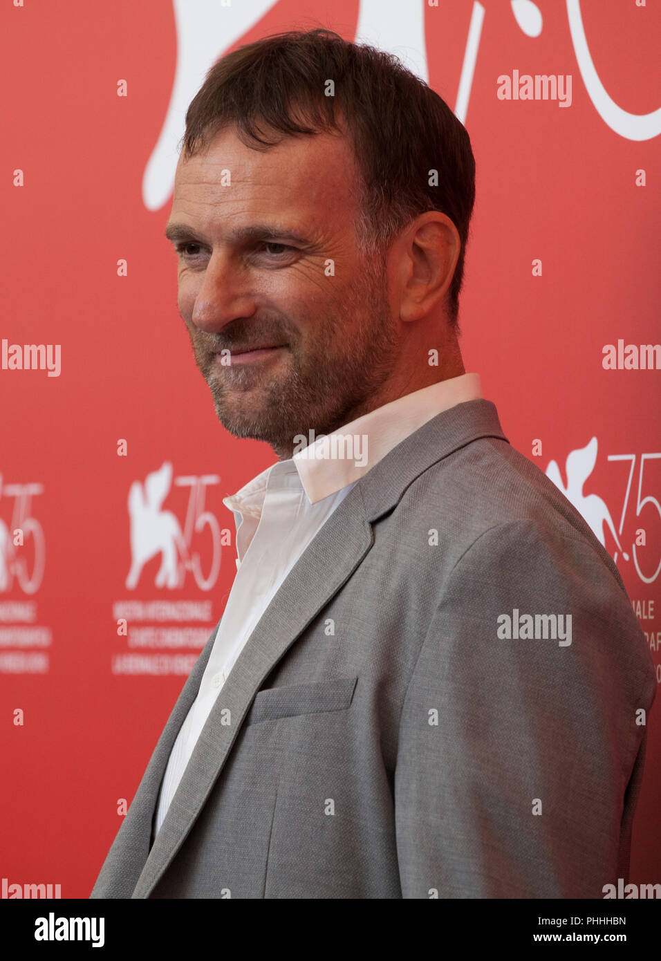 Director David Oelhoffen at the photocall for the film Freres Ennemis ...