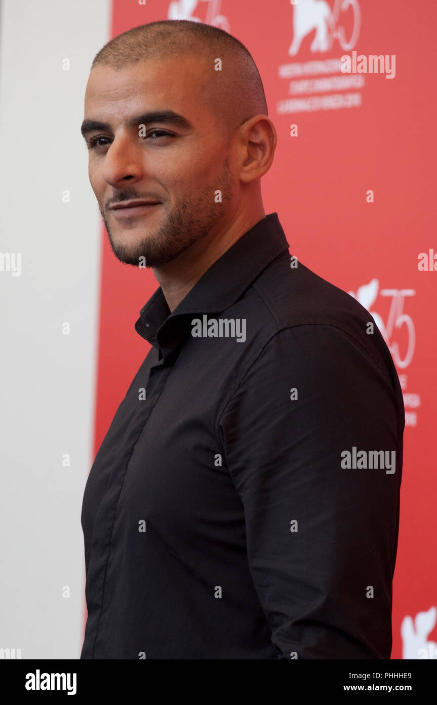 Actor Sofiane Zermani at the photocall for the film Freres Ennemis ...