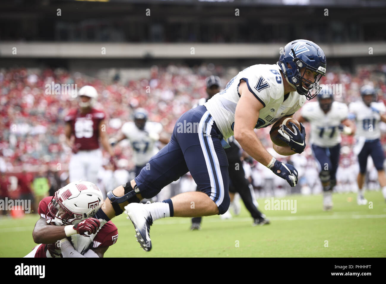 Philadelphia, Pennsylvania, USA. 1st Sep, 2018. Villanova's RYAN BELL ...