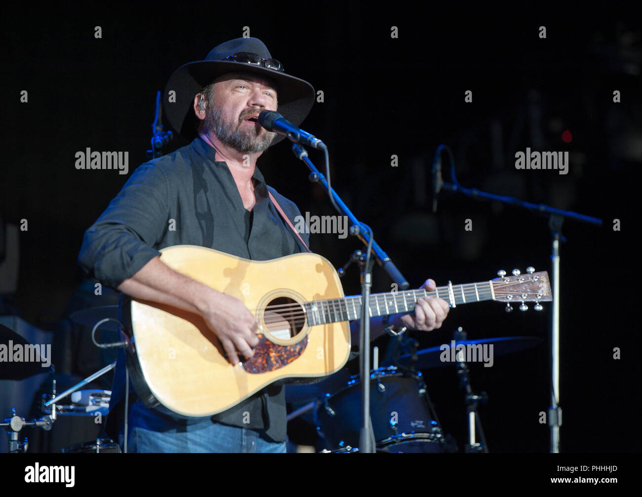 August 24, 2018 - Raleigh, North Carolina; USA -Musician DAN TYMINSKI ...