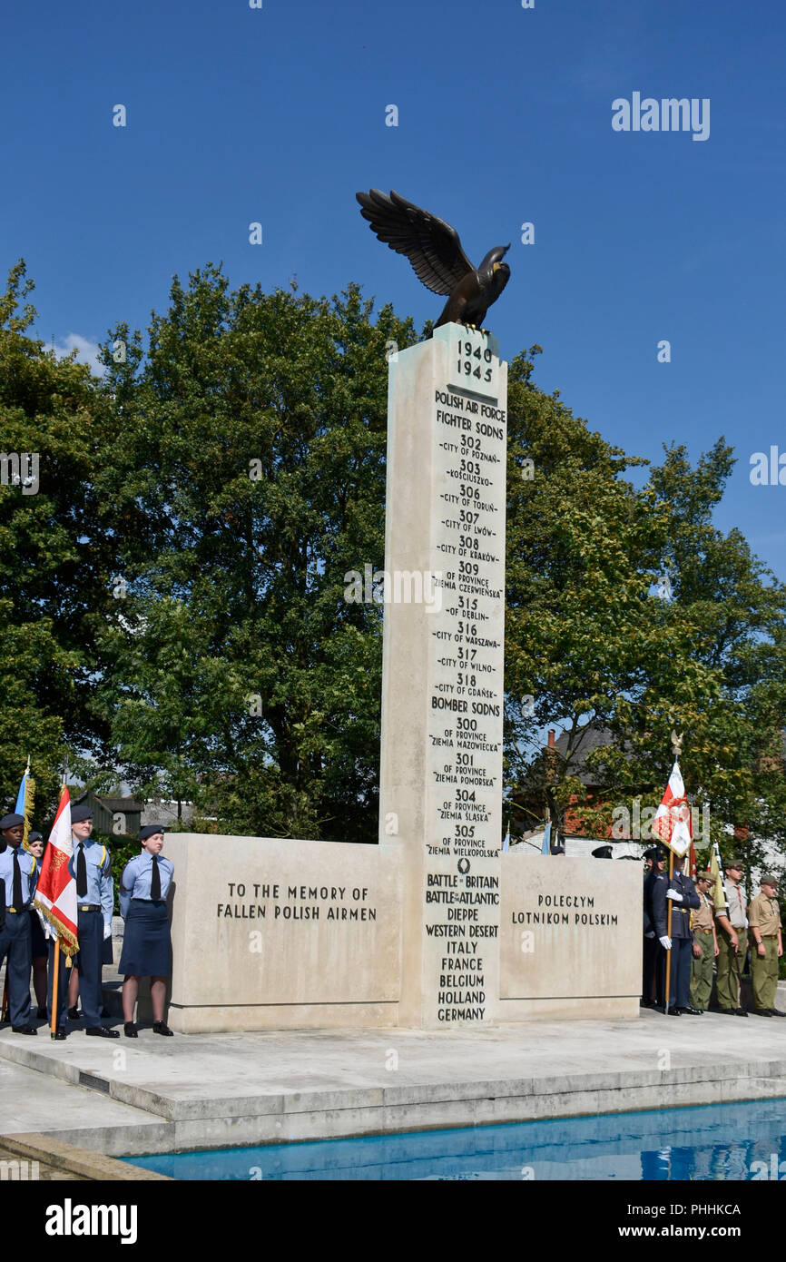 Polish air force memorial hi-res stock photography and images - Alamy