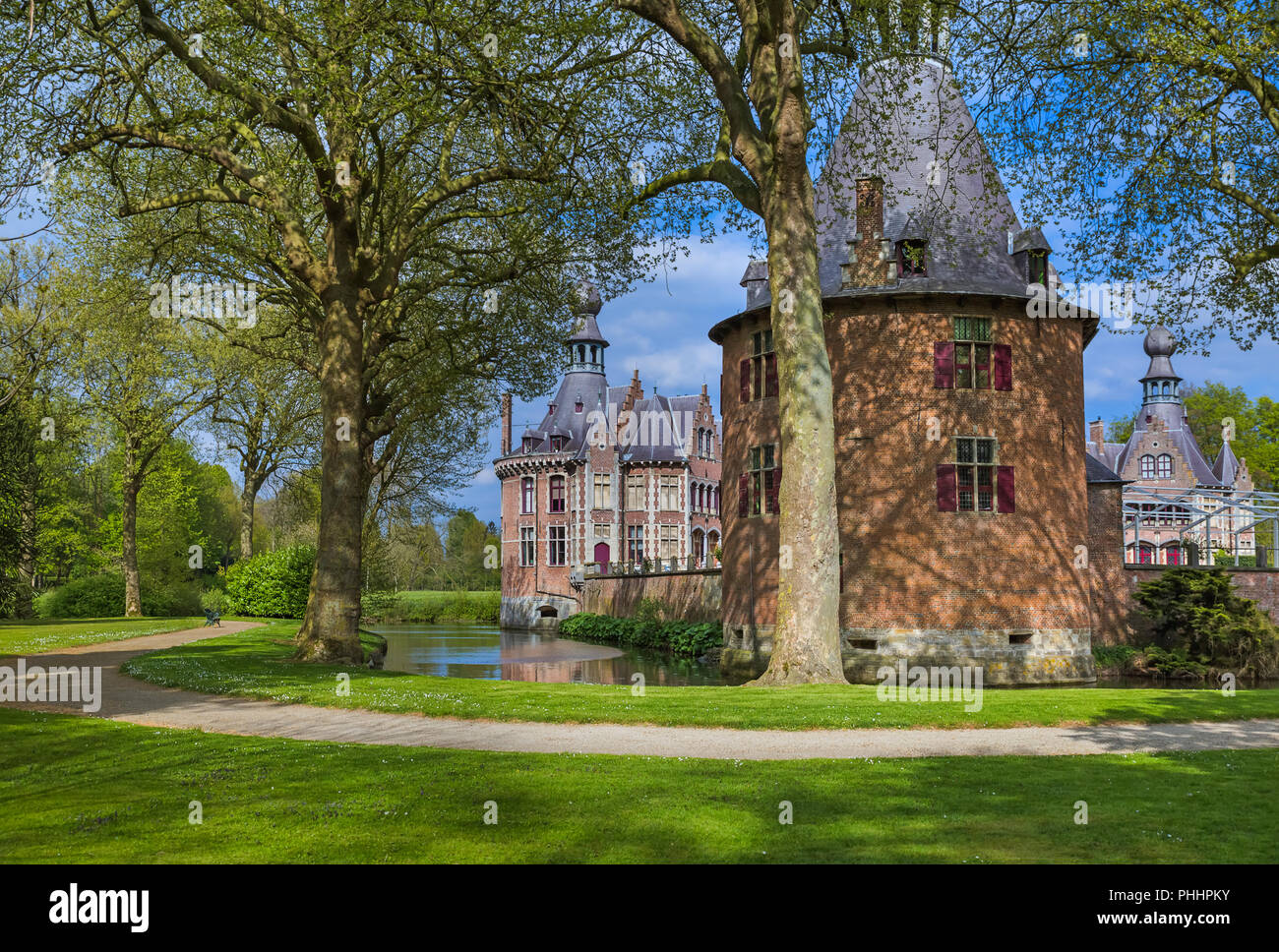 Ooidonk Castle in Belgium Stock Photo - Alamy