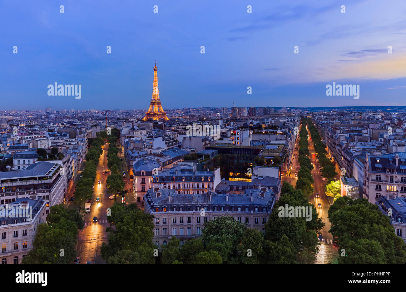 Cityscape of paris hi-res stock photography and images - Alamy