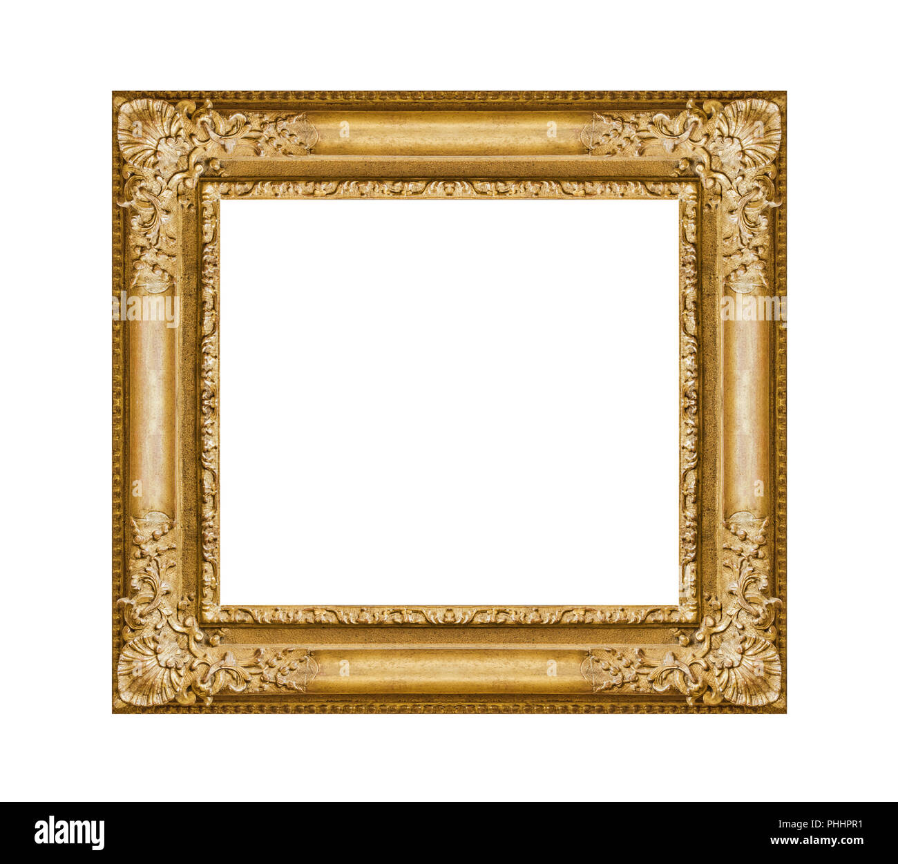 Old wooden picture frame Stock Photo - Alamy