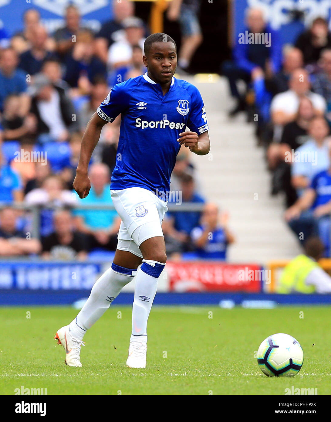 Everton's Ademola Lookman Stock Photo - Alamy