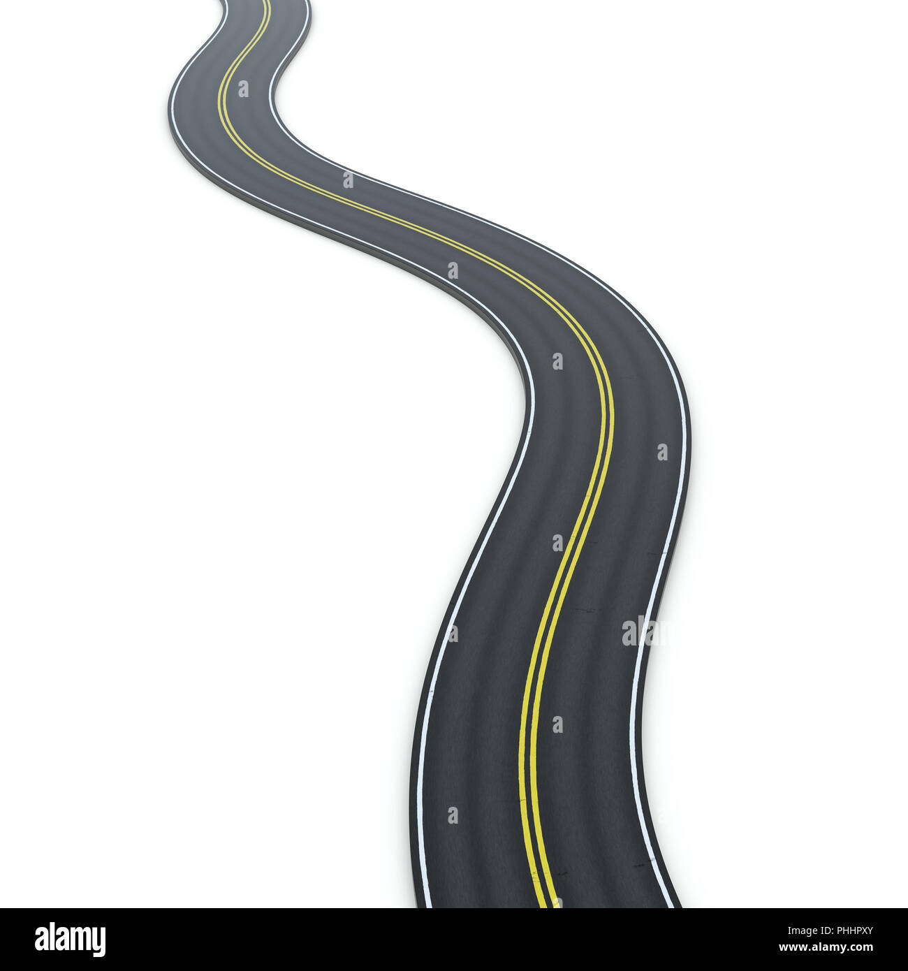 Winding Road Graphic