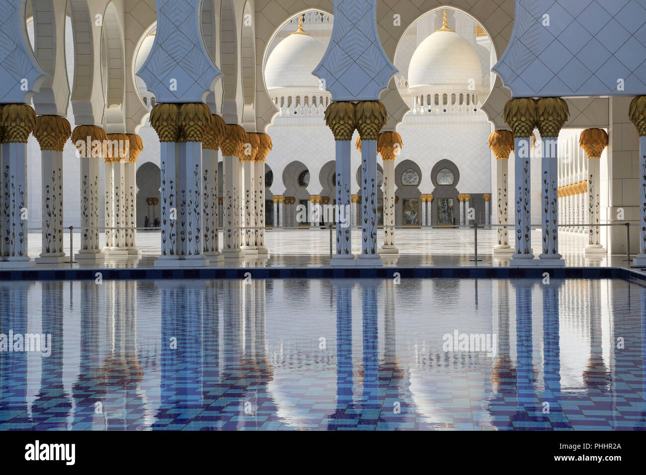Abu Dhabi, Sheikh Zayed Grand Mosque, details Stock Photo - Alamy