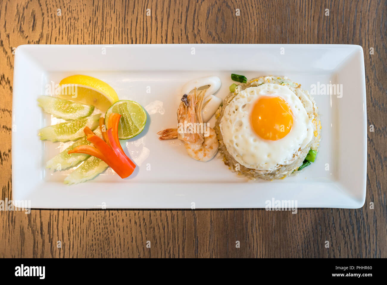 Seafood fried rice hi-res stock photography and images - Alamy