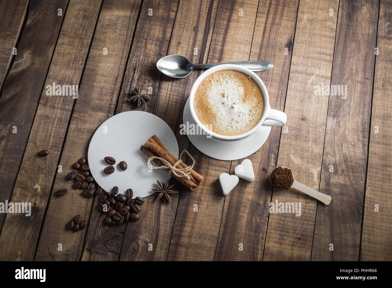 Coffee with spices Stock Photo - Alamy