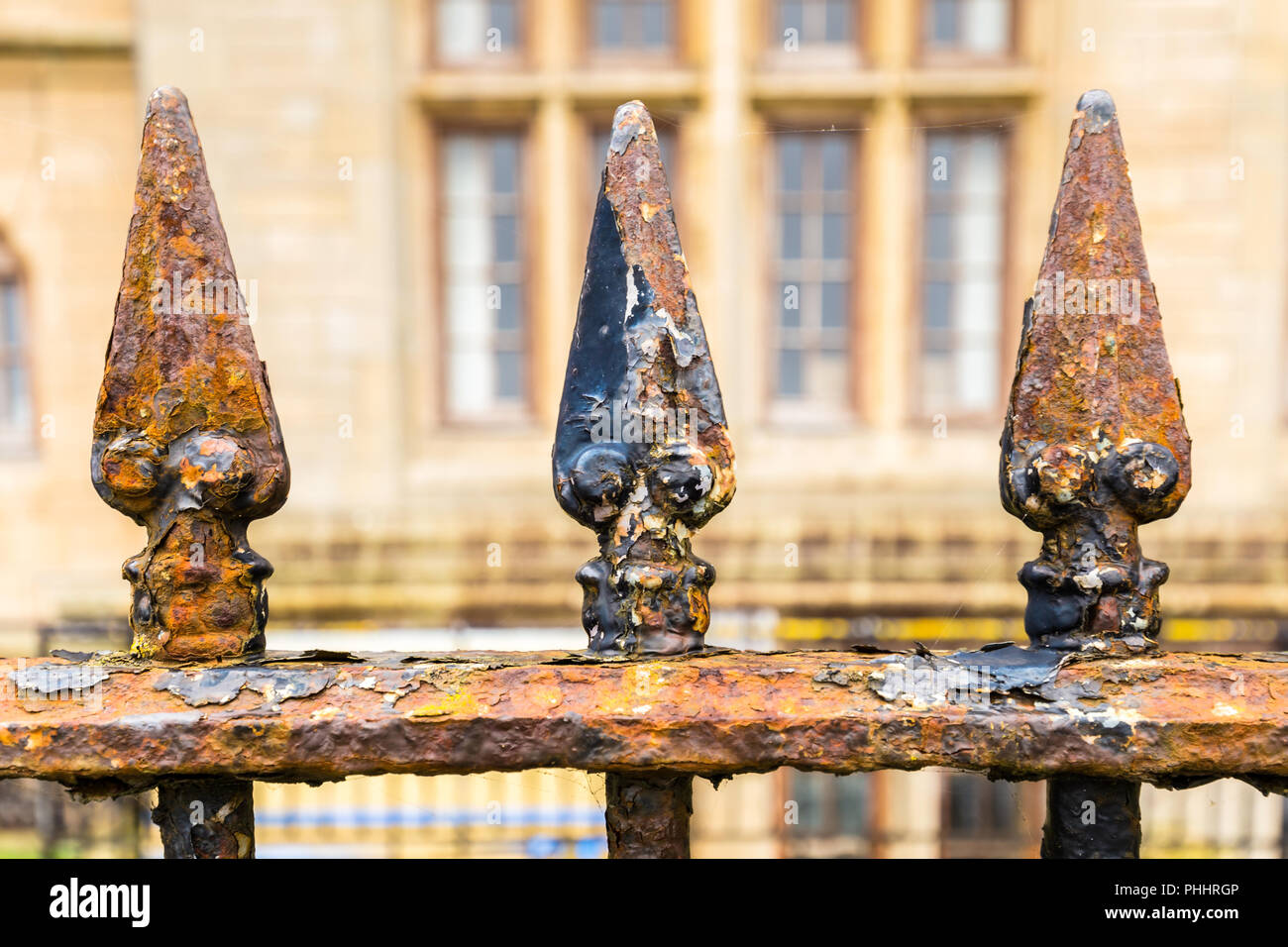 Antique iron spikes hi-res stock photography and images - Alamy
