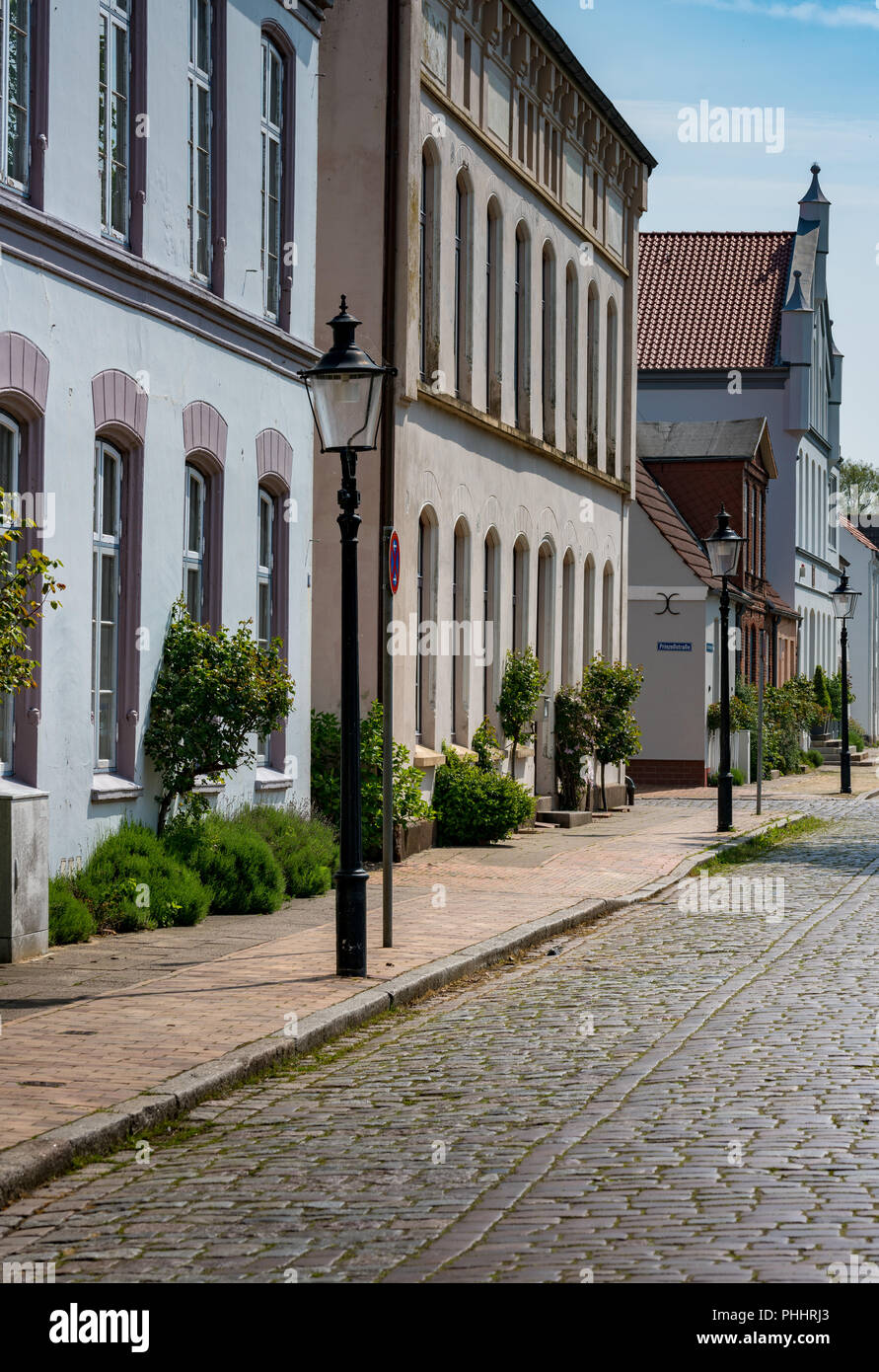 real estate in a small village Stock Photo - Alamy