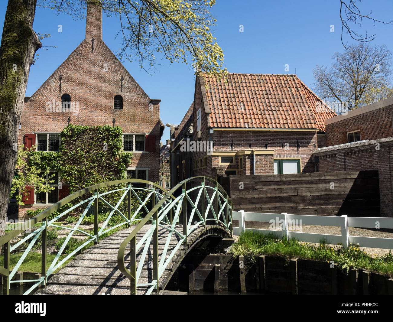 bridge and house Stock Photo - Alamy