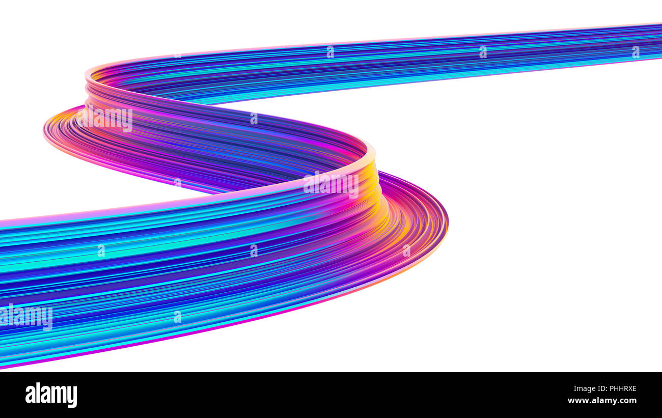 Abstract holographic design element in motion for backgrounds Stock ...