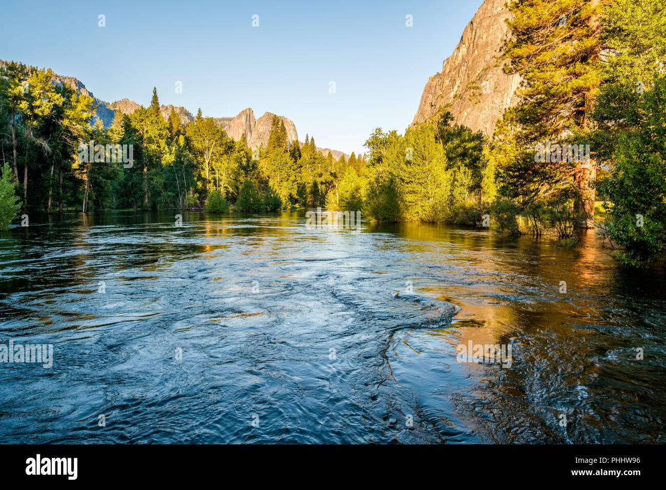 Merced river in flood hi-res stock photography and images - Alamy
