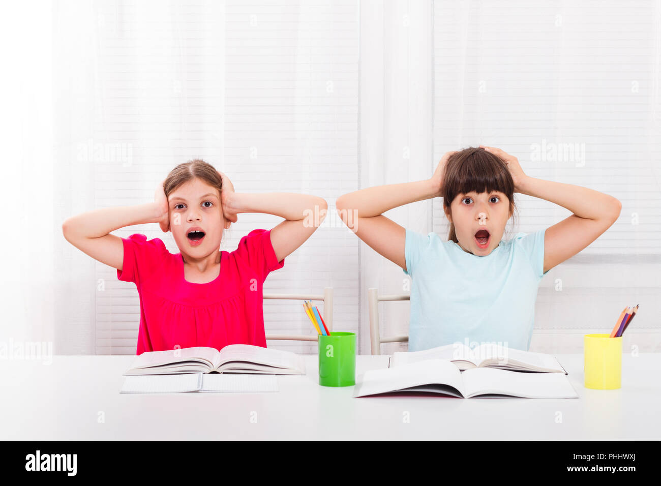 Panic of girls hi-res stock photography and images - Alamy