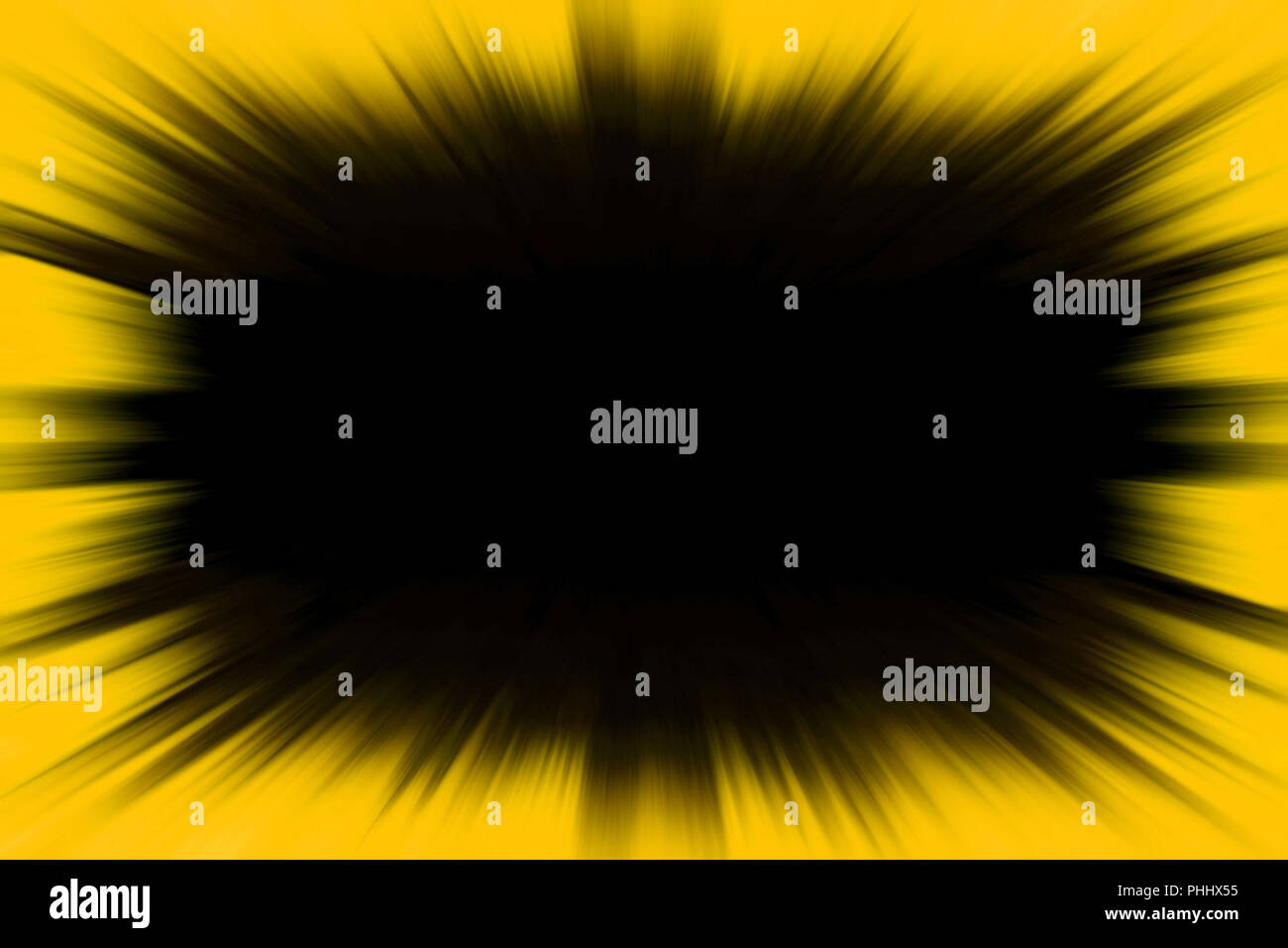 Yellow starburst explosion border Stock Photo - Alamy