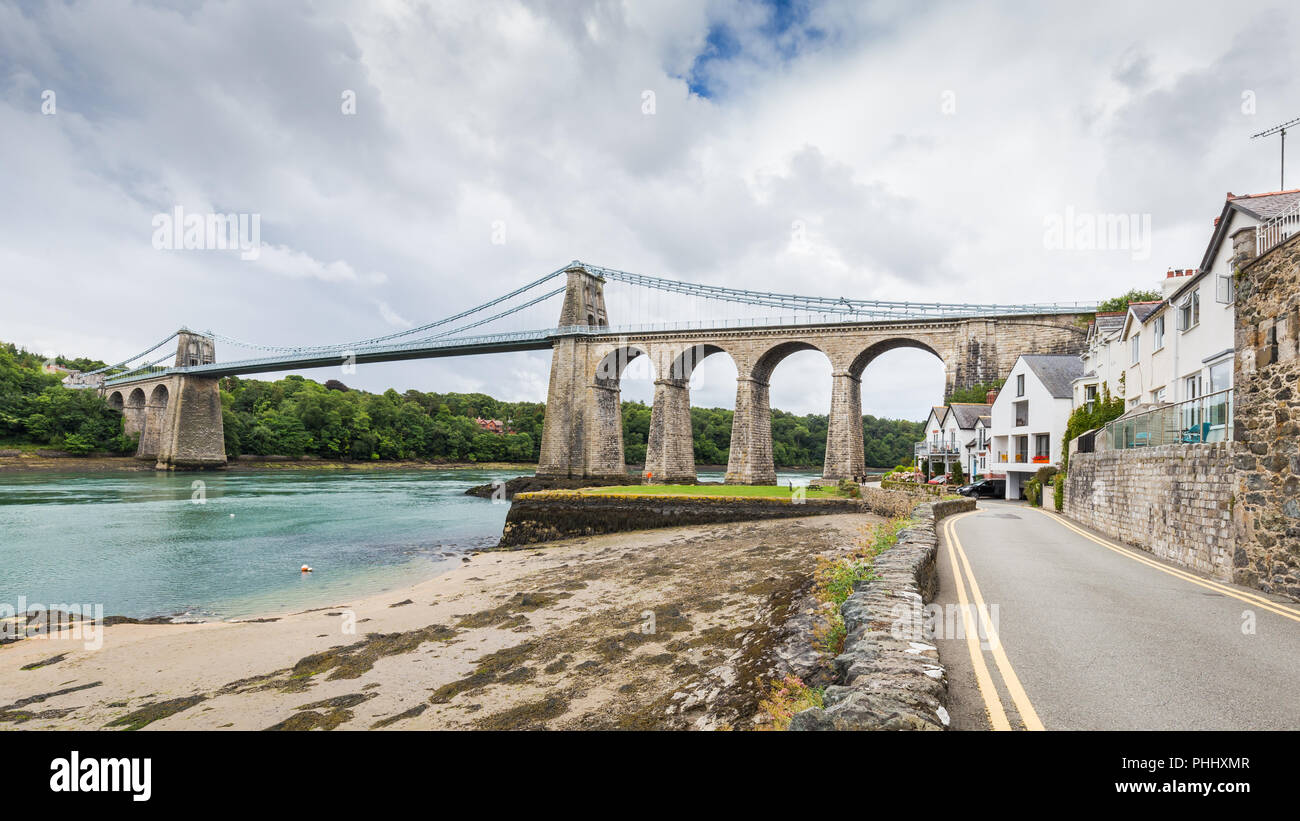 North wales uk thomas telford sea hi-res stock photography and images ...
