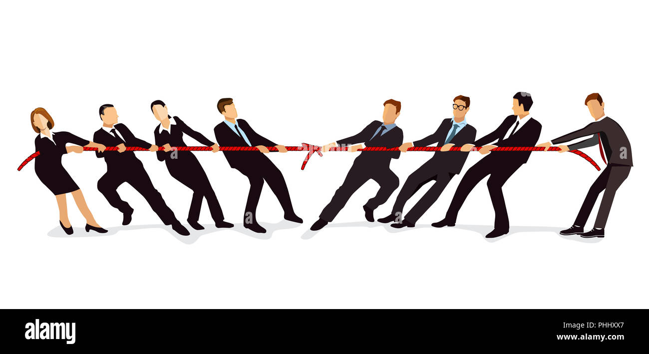 At each other Cut Out Stock Images & Pictures - Alamy