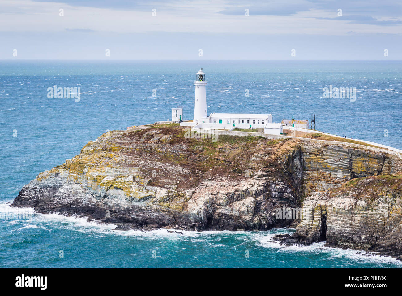 South Stack lighthouse on Anglesey, Wales, UK Stock Photo - Alamy