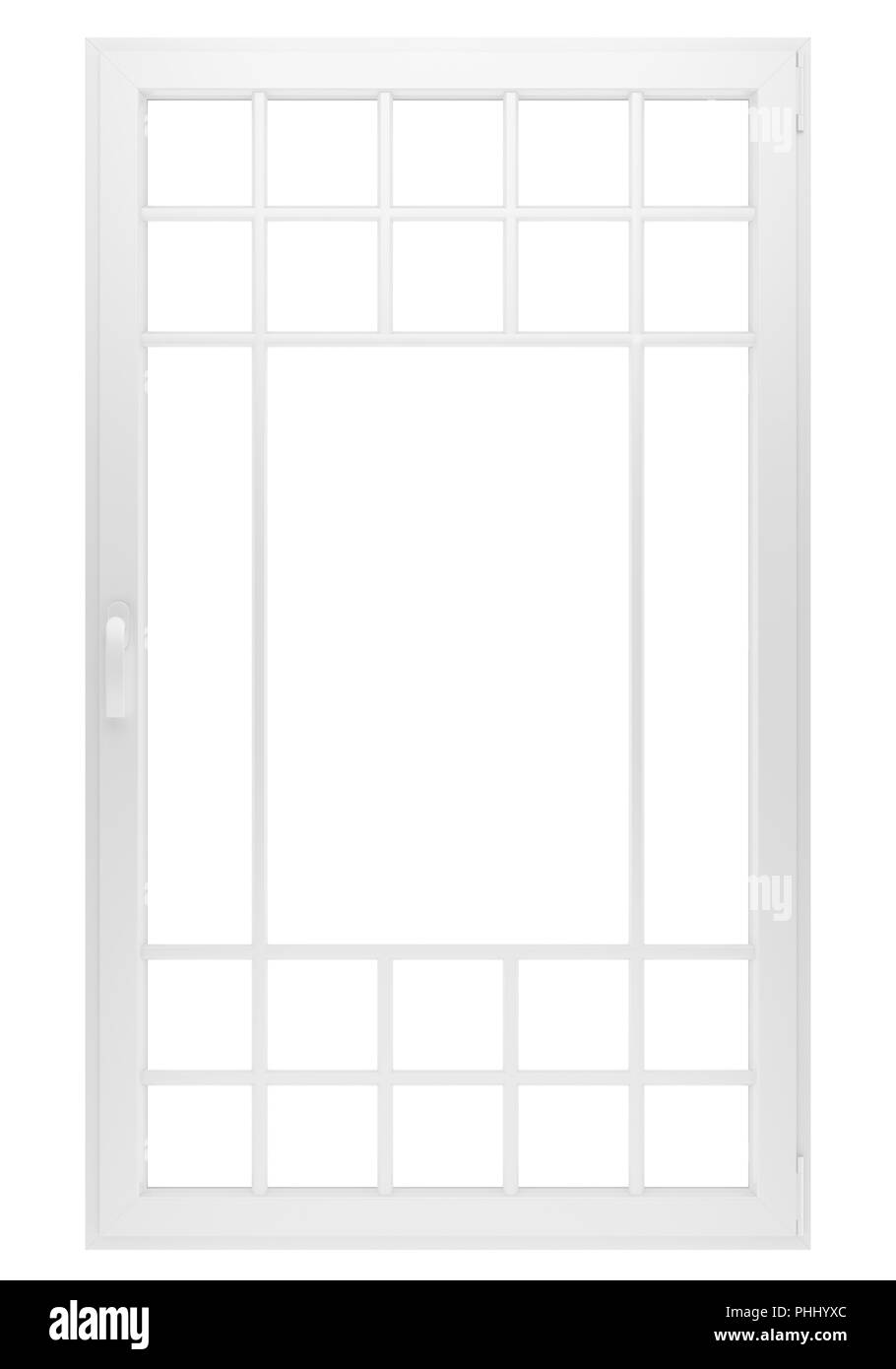 window isolated on white background Stock Photo - Alamy